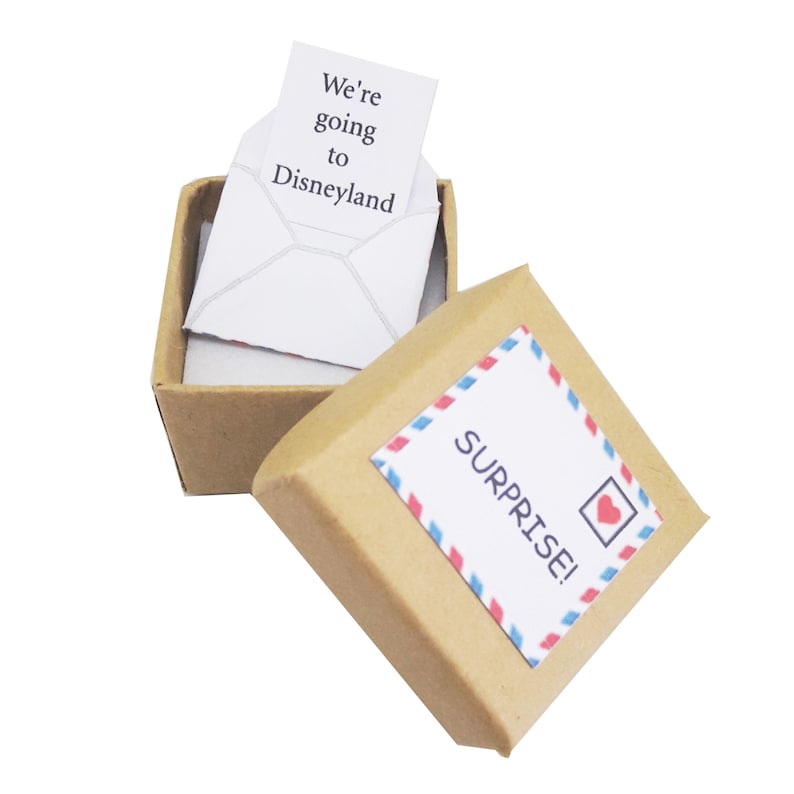 Trip Announcement Surprise Card We're Going To Surprise | Etsy