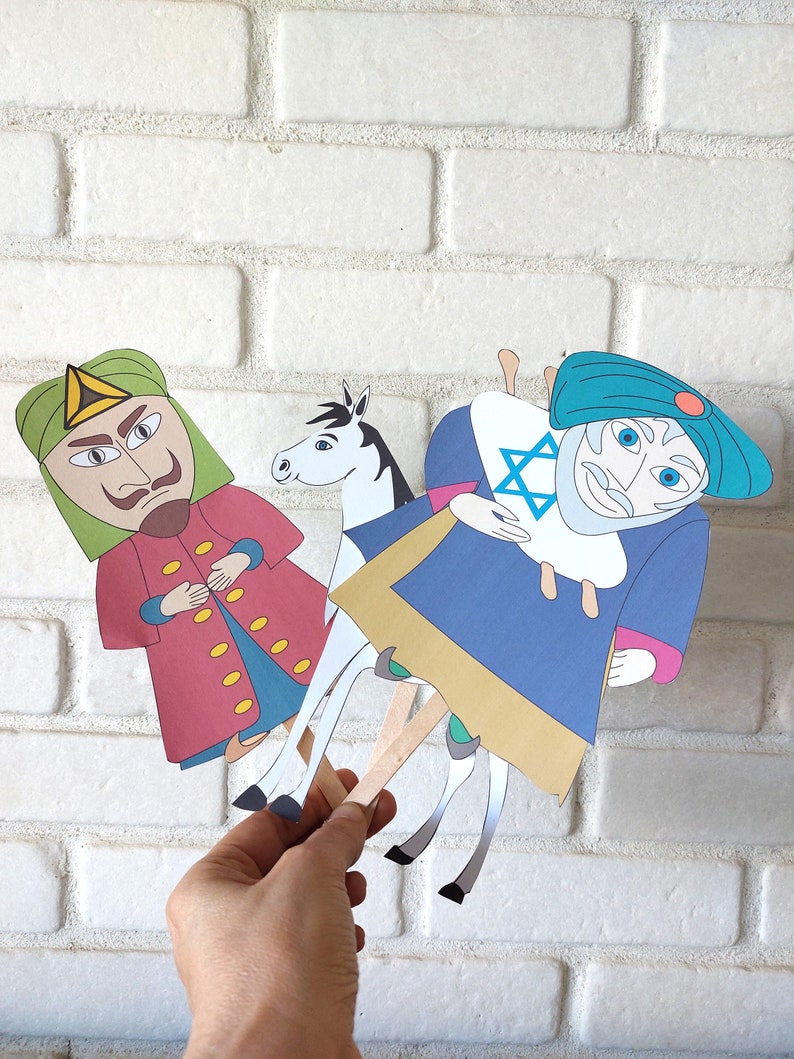 11 Printable Purim Puppets Instant Download Purim Download - Etsy