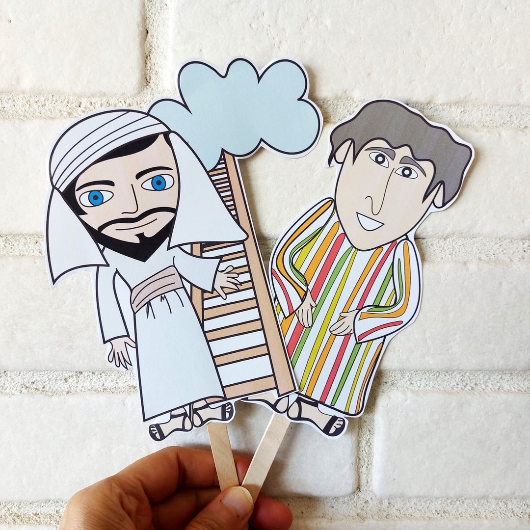 Printable Ushpizin Puppets, Instant Download, High Holidays, Sukkot ...