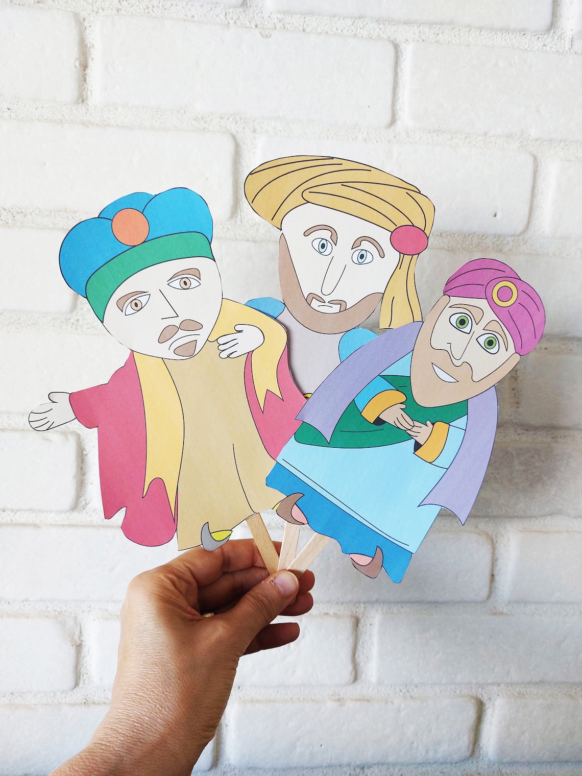 11 Printable Purim Puppets Instant Download Purim Download - Etsy