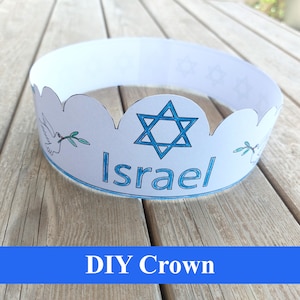 Printable Yom Ha'atzmaut Activity Pages and Crafts for Kids, 30 Pages ...