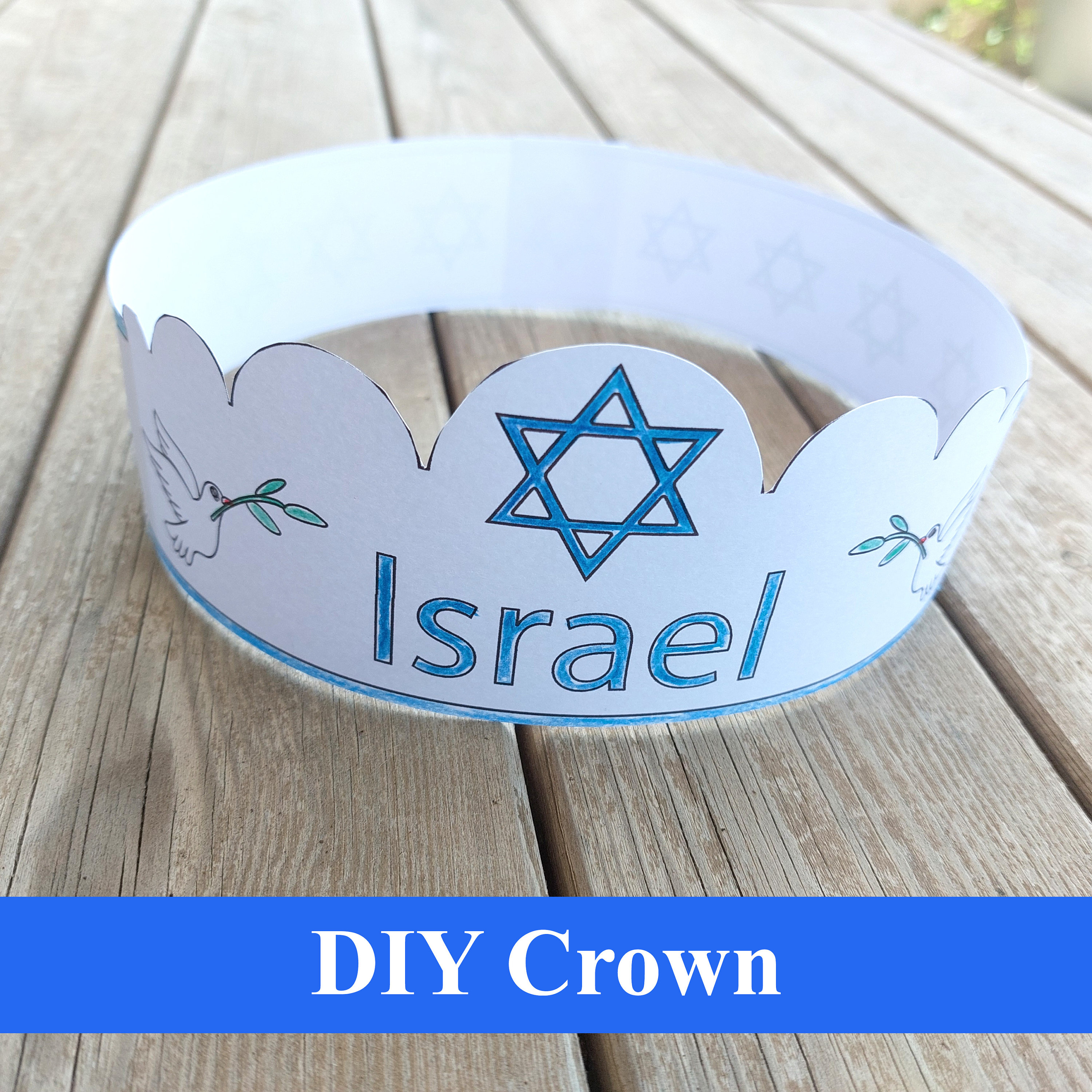 Printable Yom Ha'atzmaut Activity Pages and Crafts for Kids, 30 Pages ...