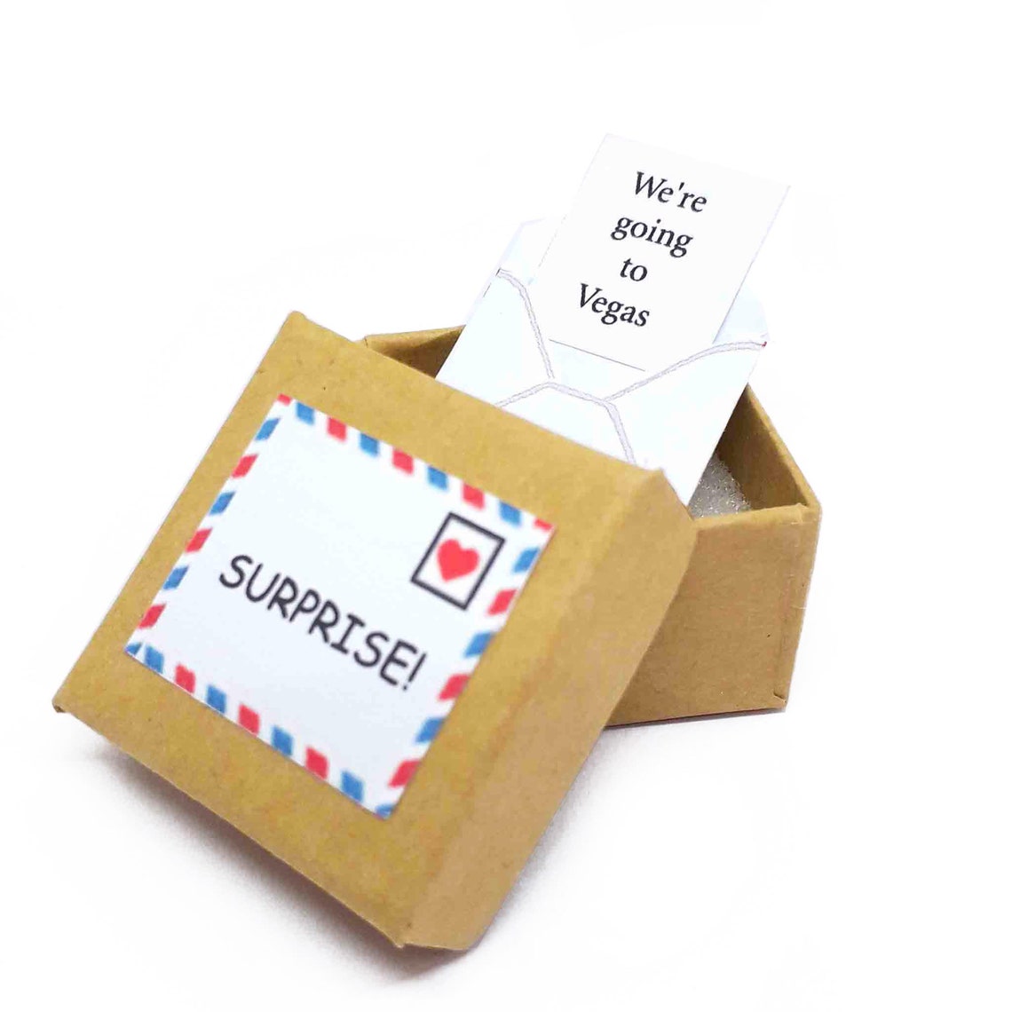 Trip Announcement Surprise Card We're Going To Surprise | Etsy UK