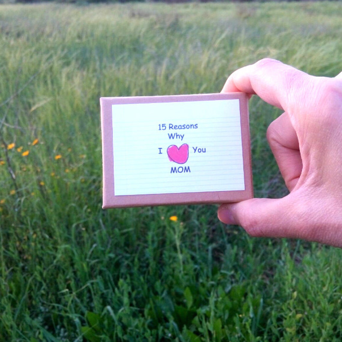 Mother's Day Card mom Card Love Cards Reasons Why Mom - Etsy