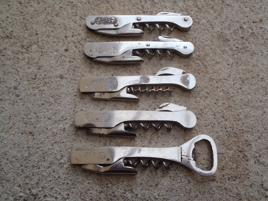 Collection of Vintage Lever Original Waiters Friends Variations Collection of Old Corkscrews ...
