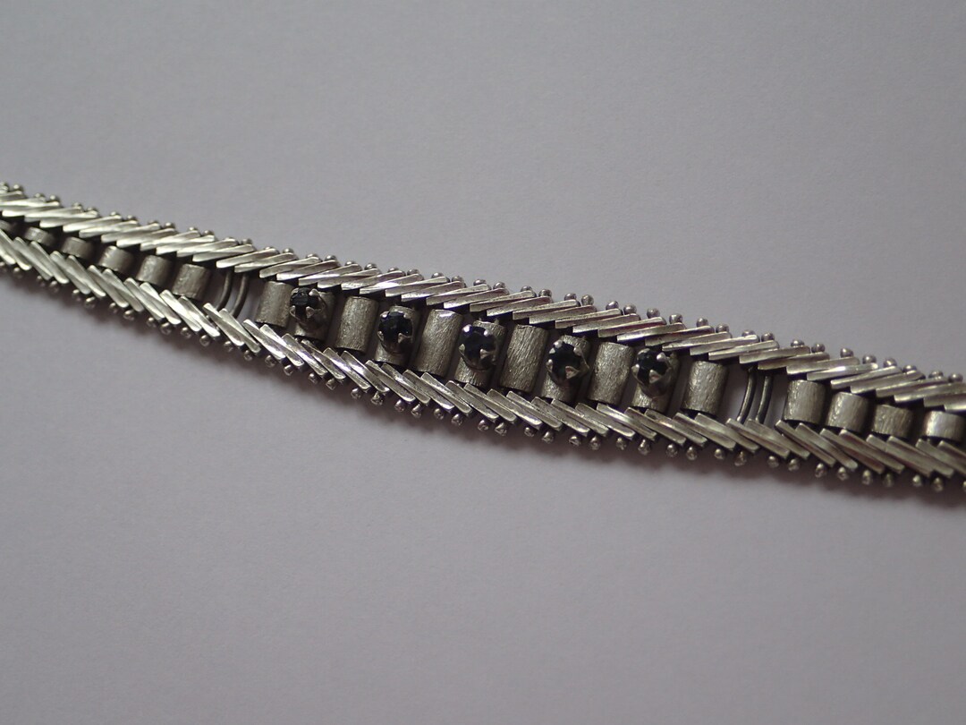 Vintage Art Deco Marked Silver 835 Bracelet Handcrafted Jewelry Silver ...