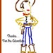 Woody from Toy Story Sketch Digital Embroidery Machine Design | Etsy