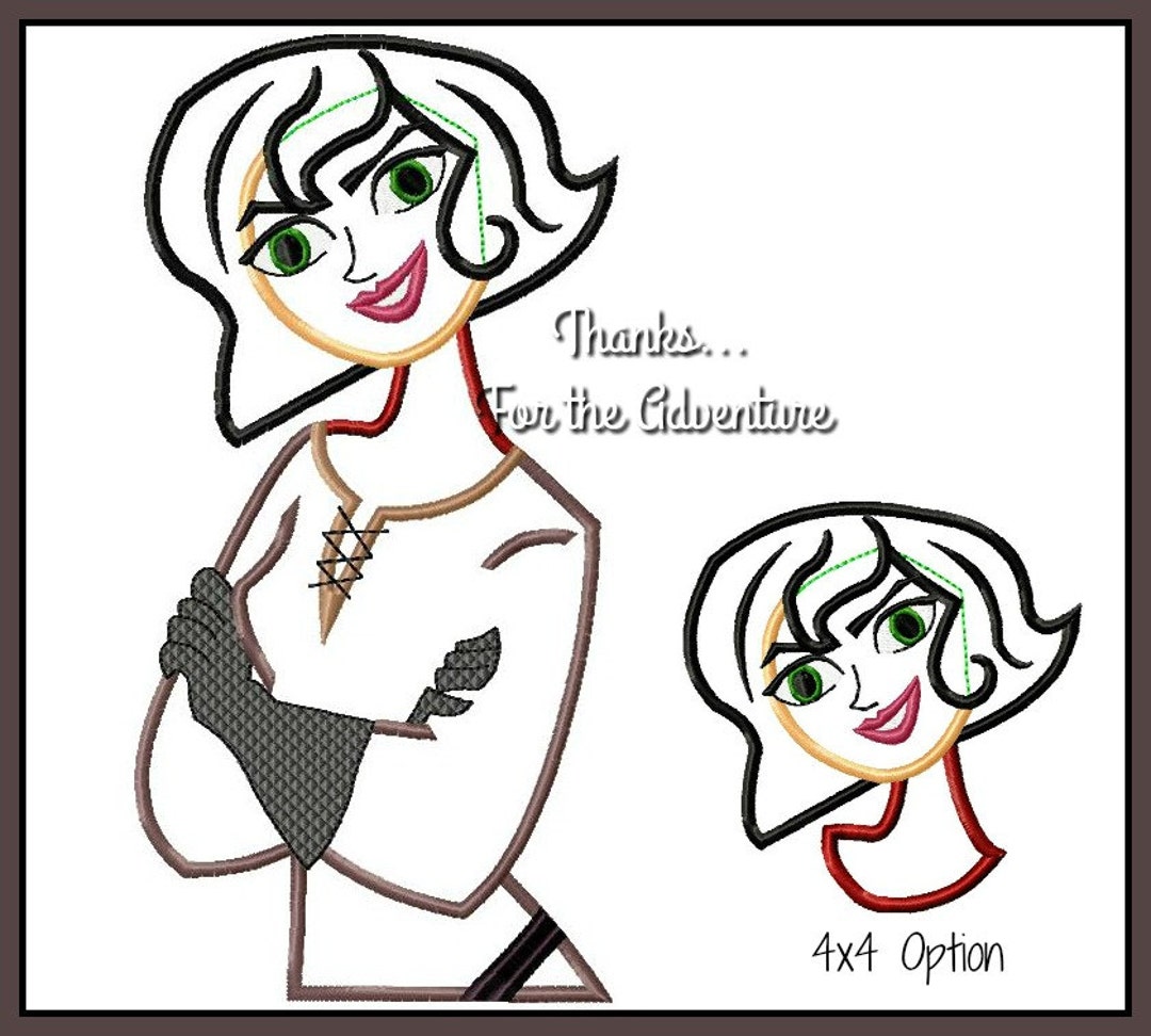 Cassandra From Tangled the Series Rapunzel's Lady in Waiting Digital ...