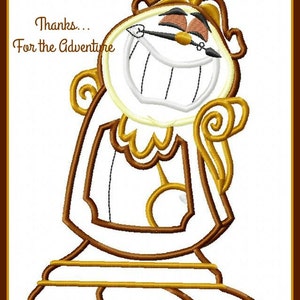 Beauty and the Beast Five Design Applique Pack Digital Embroidery ...