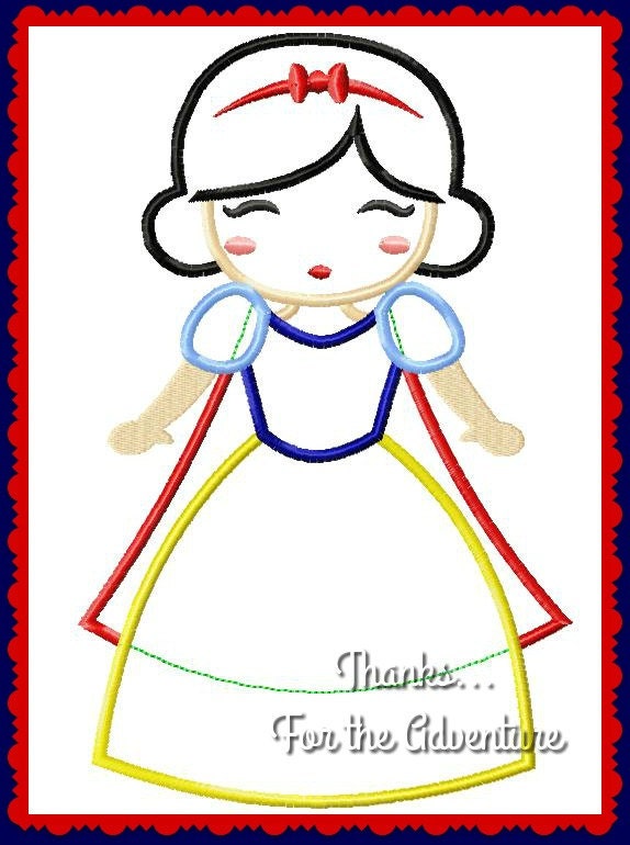 Little Princess little Snow White Princess Snow | Etsy
