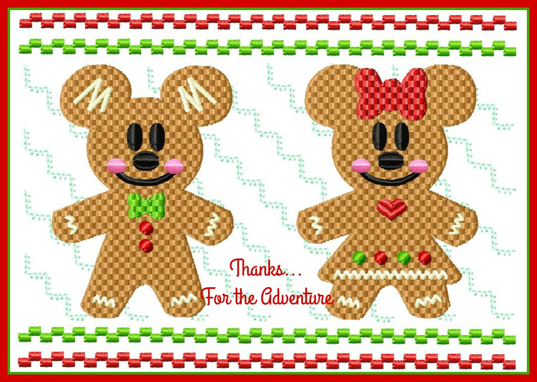 Patterns Sewing & Fiber Embroidery Mouse Mice Santa Machine Embroidery ...