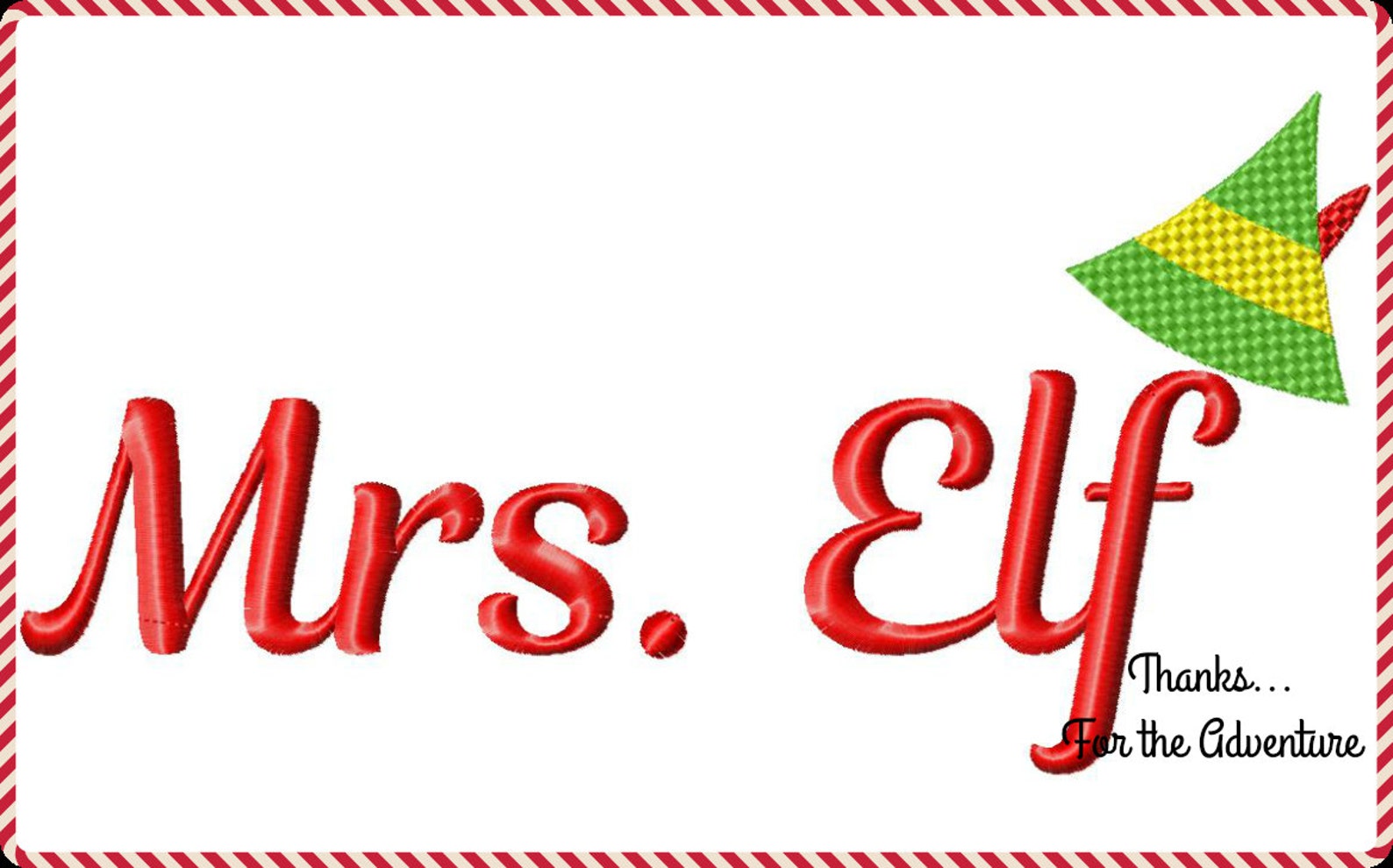 Three Pack North Pole Santa's Elf Boy mr. Elf Mrs. Elf - Etsy