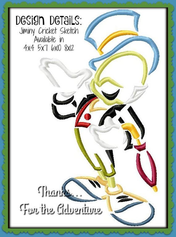 Jiminy Cricket Outline