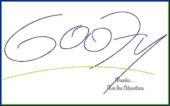 Goofy Signature