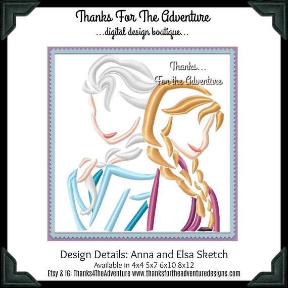 Ana Frozen Applique Pattern