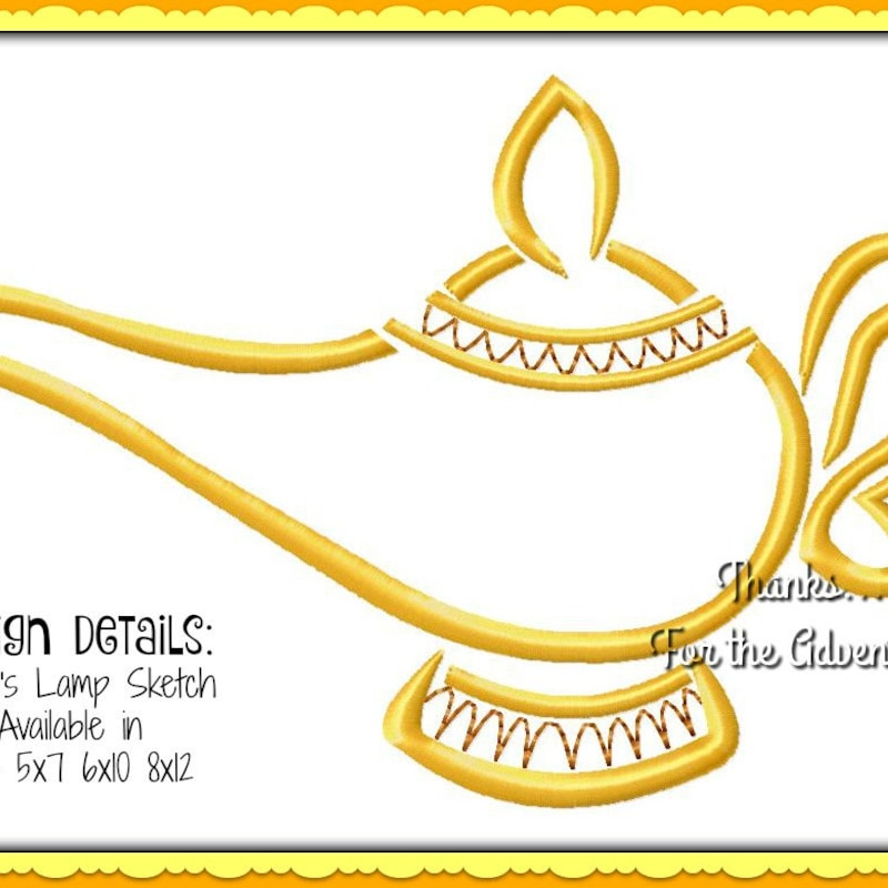 Genie Lamp - Etsy