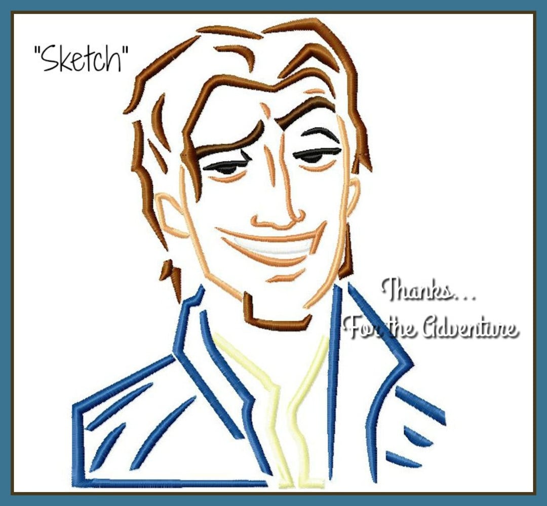 Flynn Rider Drawing