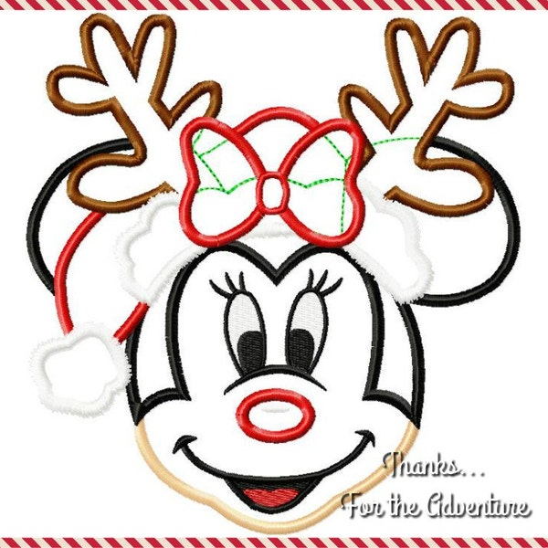 Minnie Mouse Embroidery Design - Etsy