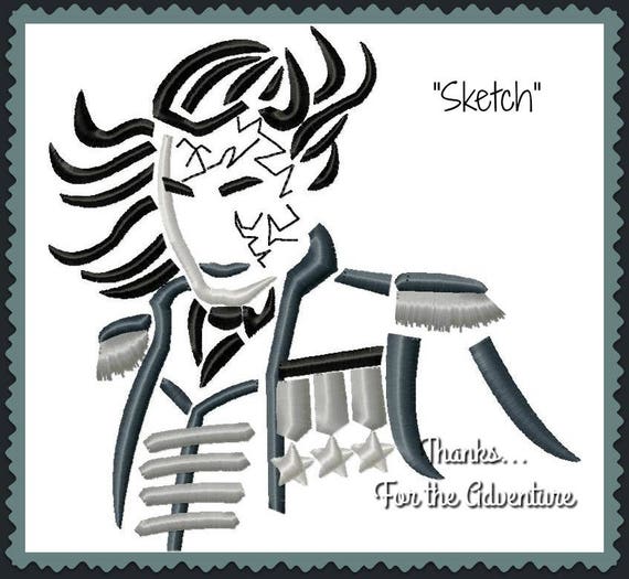 Captain Salazar From Pirates of the Caribbean Sketch Digital | Etsy