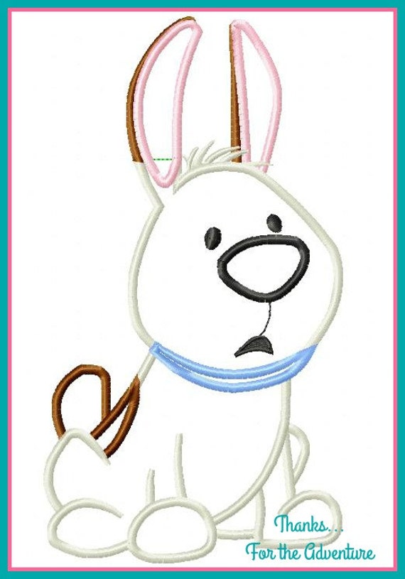 Little Brother Dog From Mulan Digital Embroidery Machine | Etsy