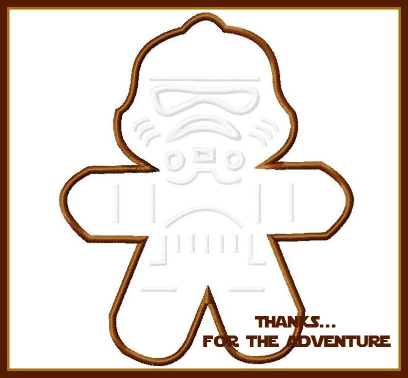 Star Wars Stormtrooper Darth Vader Dark Side Gingerbread | Etsy