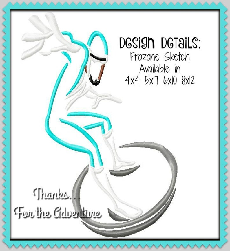 Frozone the Superhero From the Incredibles II 2 Sketch Digital | Etsy