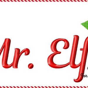 Three Pack North Pole Santa's Elf Boy -mr. Elf, Mrs. Elf, Raised by Elves Family Sayings Digital ...