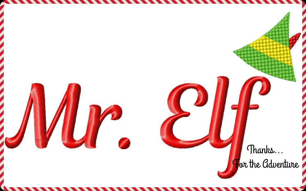 Three Pack North Pole Santa's Elf Boy mr. Elf Mrs. Elf - Etsy