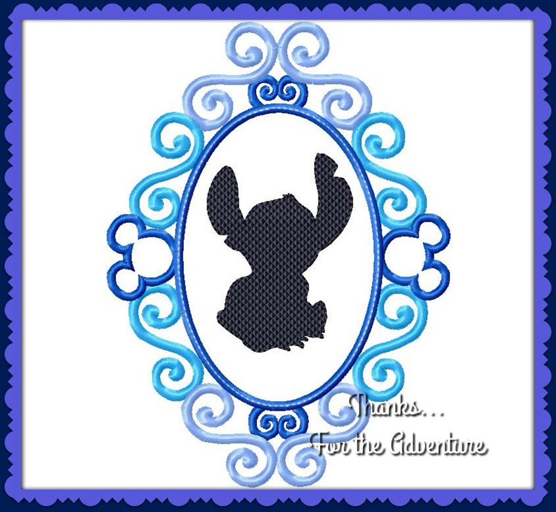 Experiment 626 From Lilo and Stitch the Alien Dog Cameo Applique ...