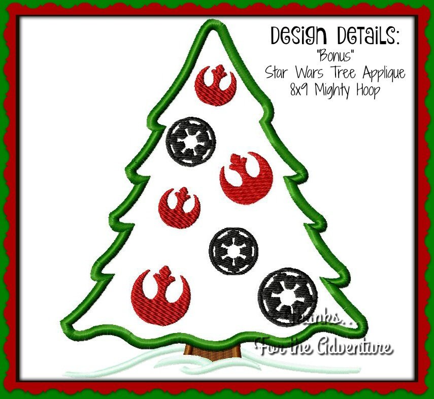 Star Wars Galactic Empire Rebel Alliance Christmas Tree | Etsy