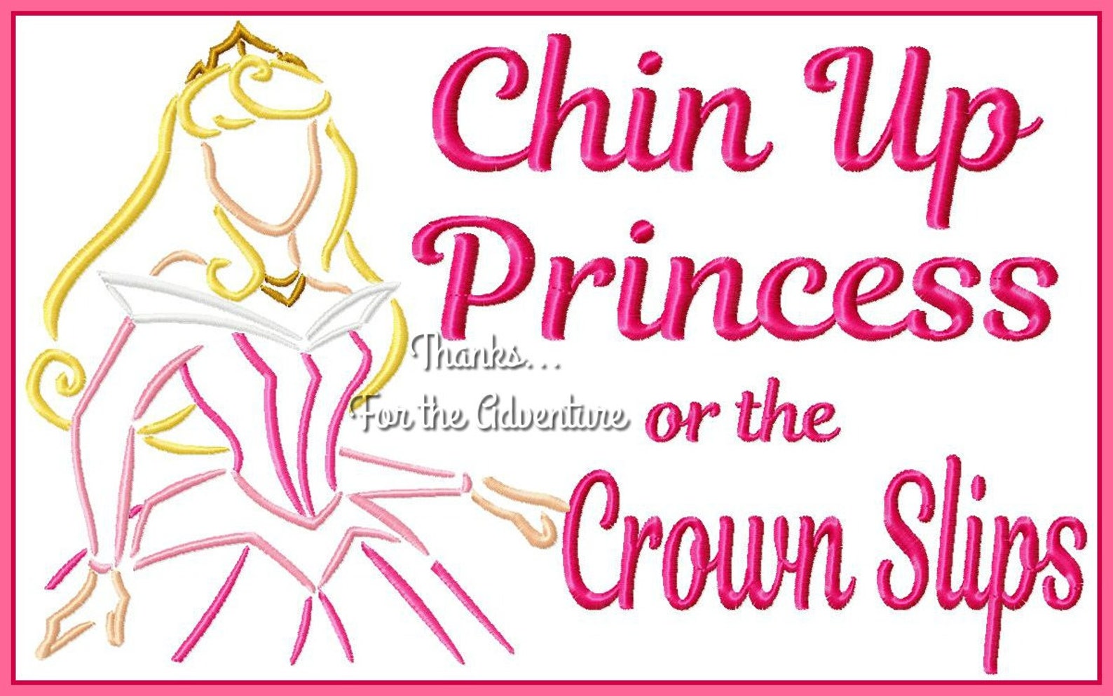 Chin up Princess or the Crown Slips Combo Princess Aurora From Sleeping ...