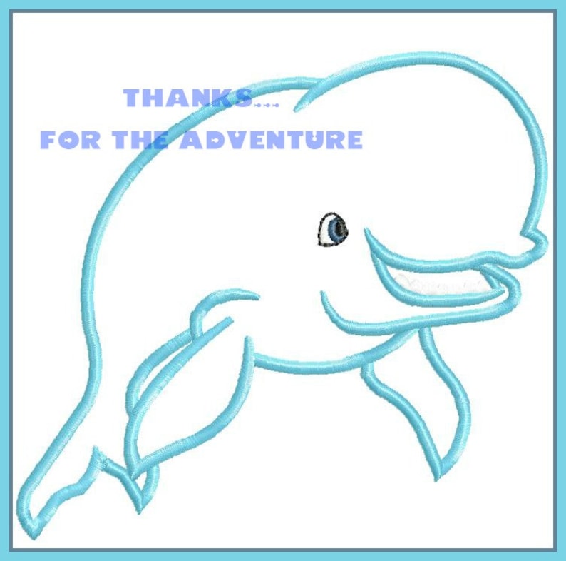 Finding Dory Bailey the Beluga Whale Digital Embroidery - Etsy Australia