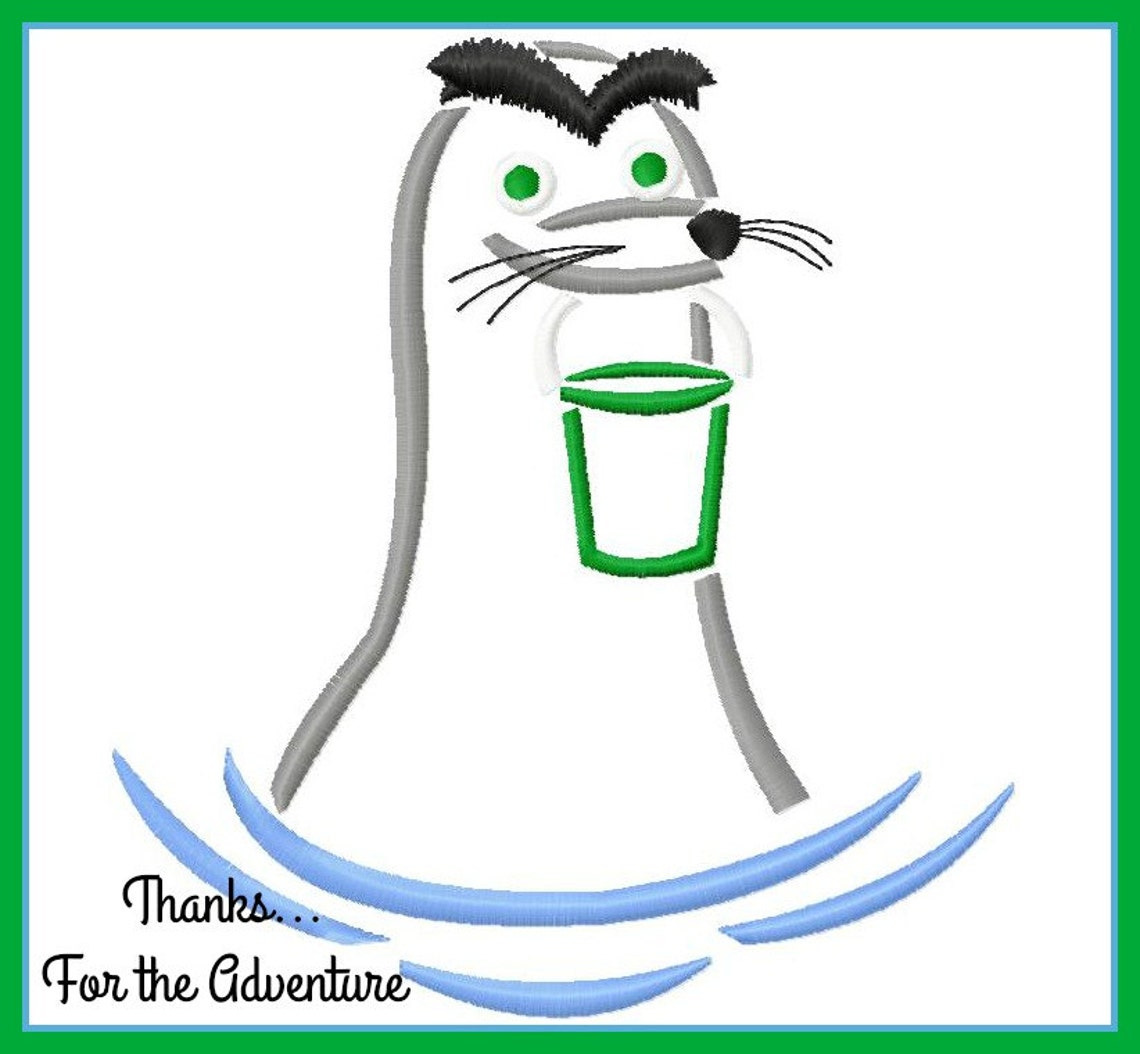 Gerald the Sea Lion From Finding Dory Sketch Digital - Etsy