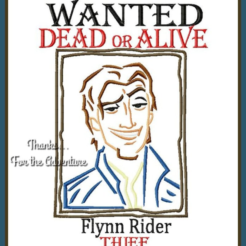 Tangled Wanted Poster - Etsy