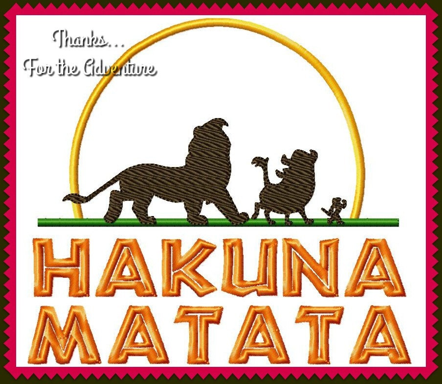 Hakuna Matata Design