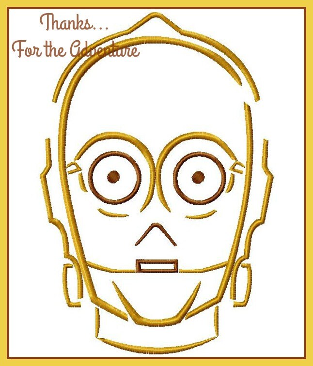 C3po Head Drawing