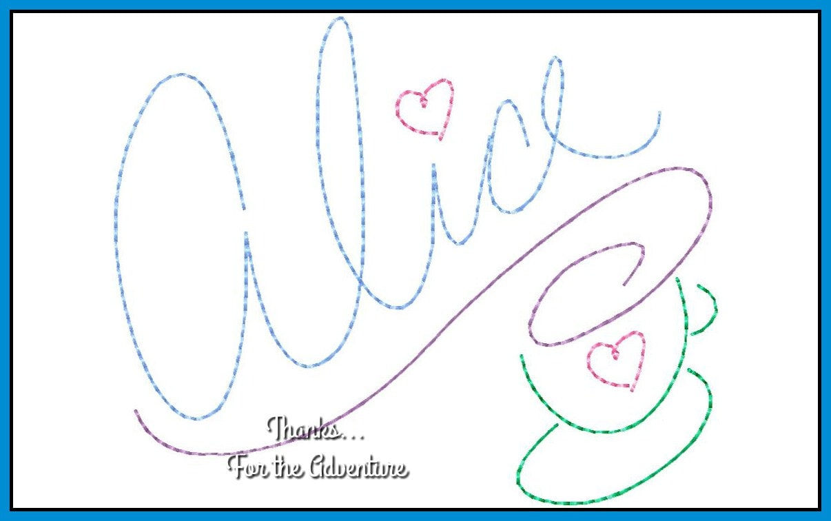 Alice In Wonderland Autograph