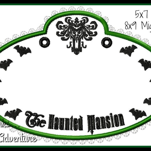 Haunted Mansion Cast Name Tag - Etsy