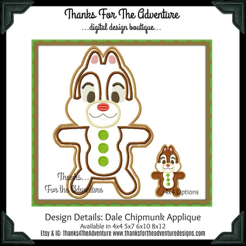 Minnie Mouse Gingerbread Cookie Applique Digital Embroidery | Etsy