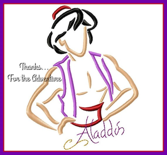 Aladdin Loves Princess Jasmine from Aladdin Autograph Combo | Etsy