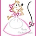Sketch- Cinderella's Mary Mouse Sewing Mice Digital Embroidery Machine ...
