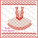 Ballet Ballerina Tutu Nutcracker Faux Smocking Digital Embroidery ...