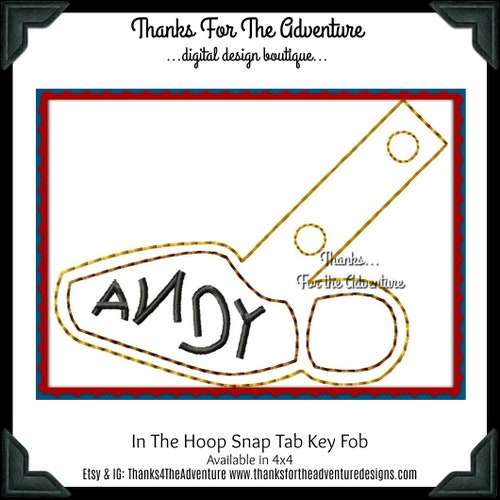 Toy Story Andy Buzz Lightyear Boot Digital Embroidery Machine - Etsy