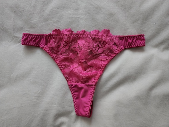 Silky Thong Panties From Japan size 14 Aus uk 7 US Etsy UK