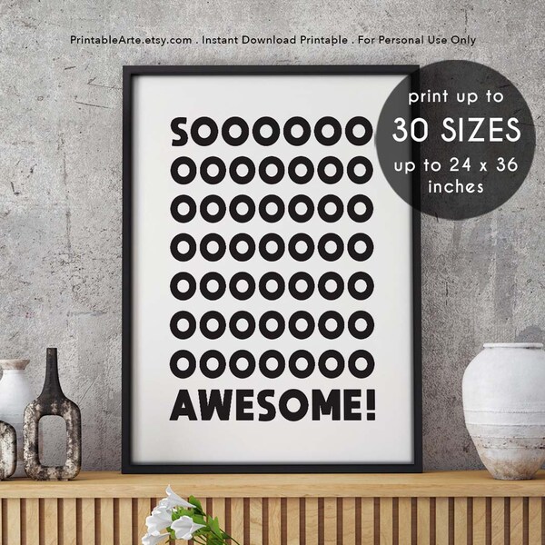 Awesome Print - Etsy