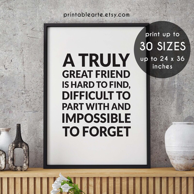 Truly Great Friends - Etsy