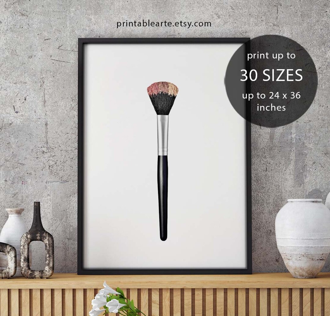 Makeup Prints, Makeup Printable, Vanity Print, Makeup Illustration ...