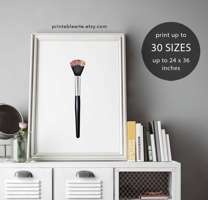 Makeup Prints Makeup Printable Vanity Print Makeup | Etsy