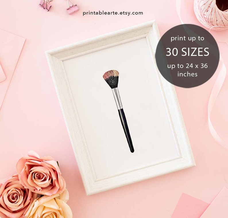 Makeup Prints Makeup Printable Vanity Print Makeup | Etsy
