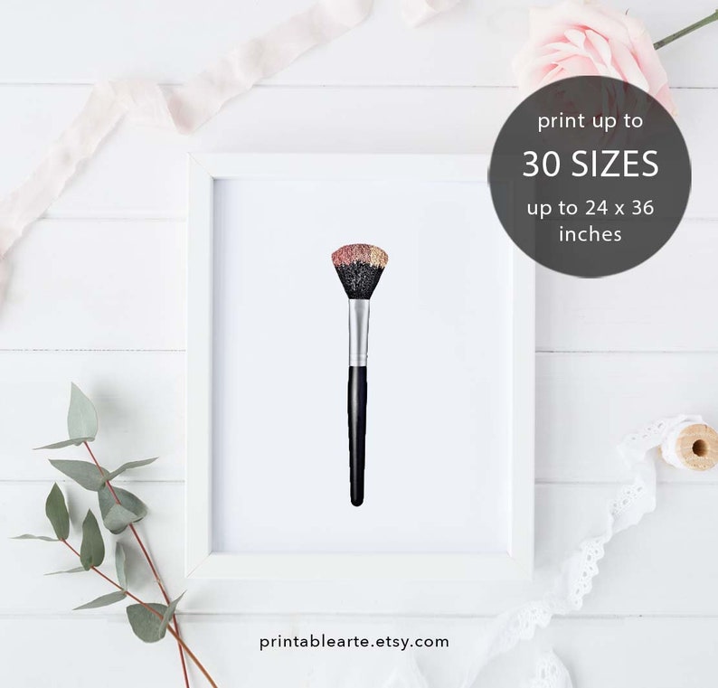 Makeup Prints Makeup Printable Vanity Print Makeup | Etsy
